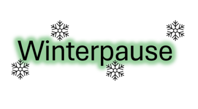 Ankündigung Winterpause - Basale Stimulation